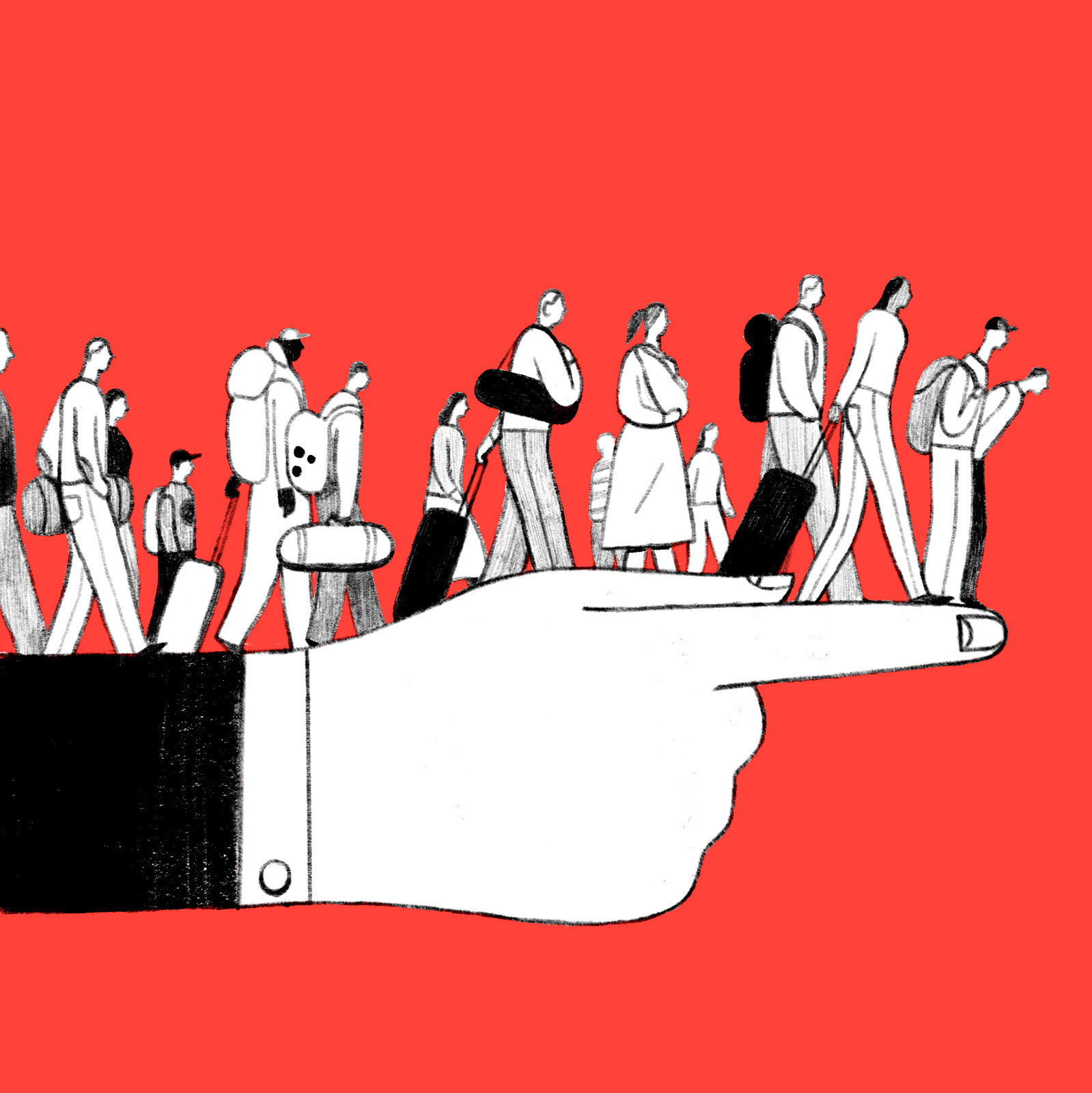 Refoulement (illegal return) of a political refugee with recognized ...